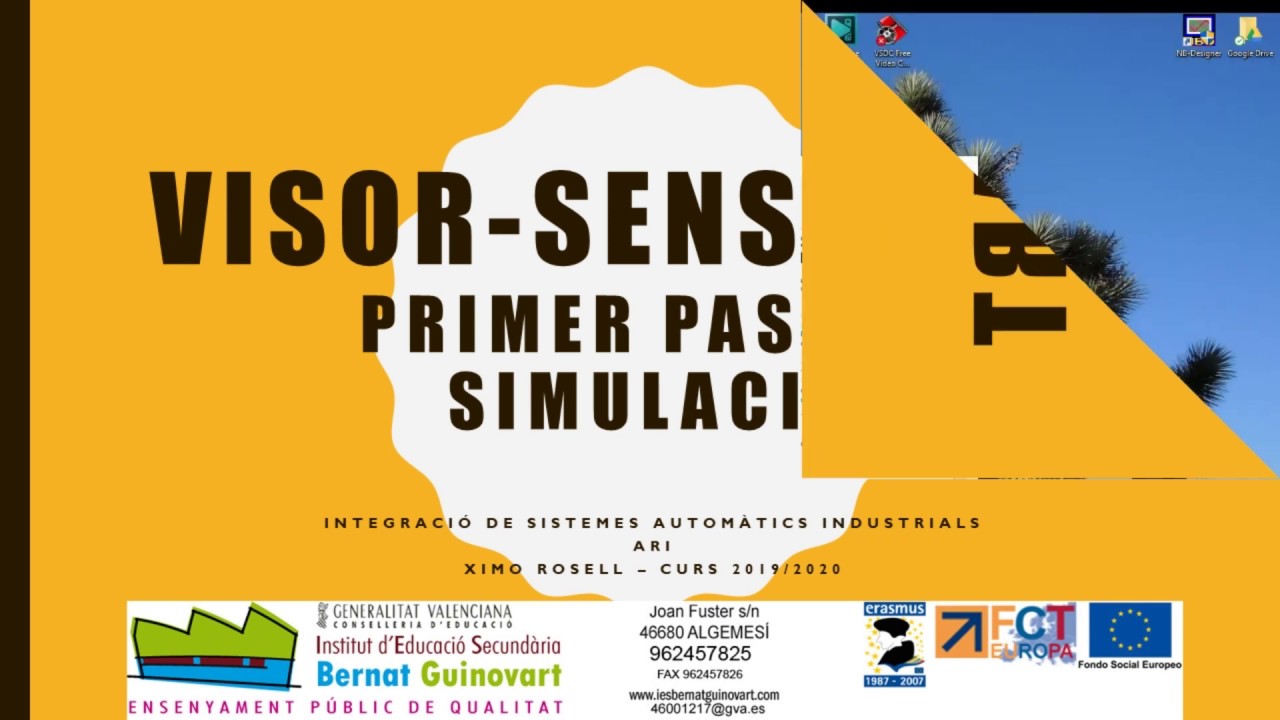 VISOR Vision Sensor. SENSOPART. Primers Passos - YouTube