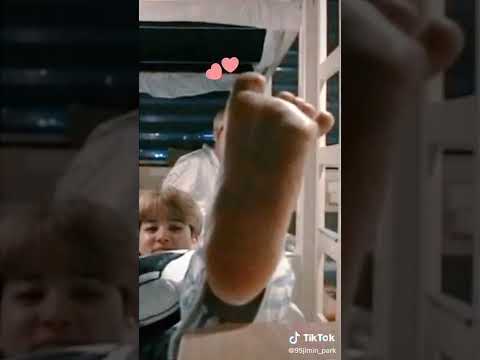 Wait for Jimin😭🤧 Big slippers and little foot🥺#shorts #bts