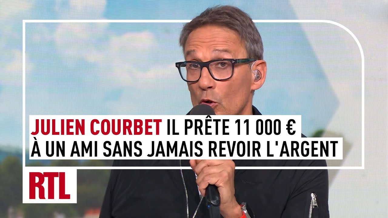 Julien Courbet : il prête 11 000€ à un ami, sans jamais revoir l'argent ...