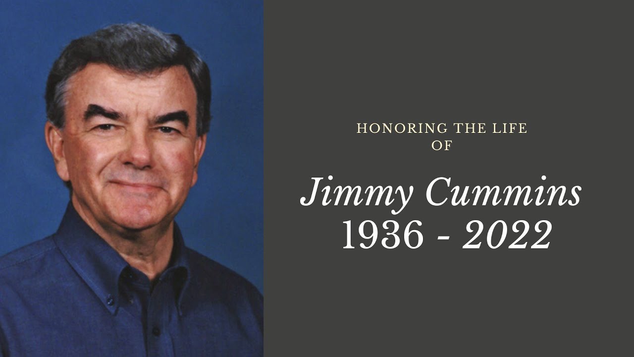 Jimmy Cummins Funeral Service - YouTube