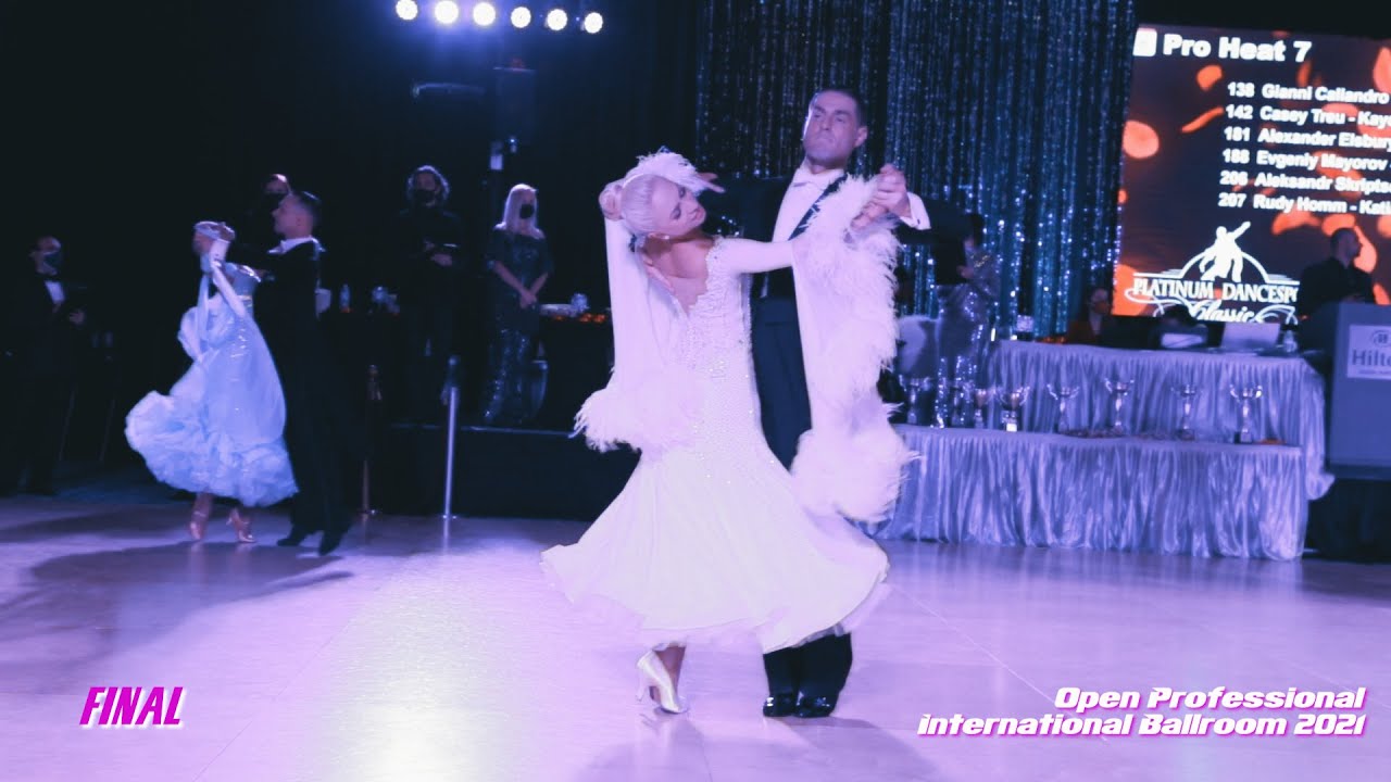 Open Professional International Ballroom - Final I Platinum Dancesport ...