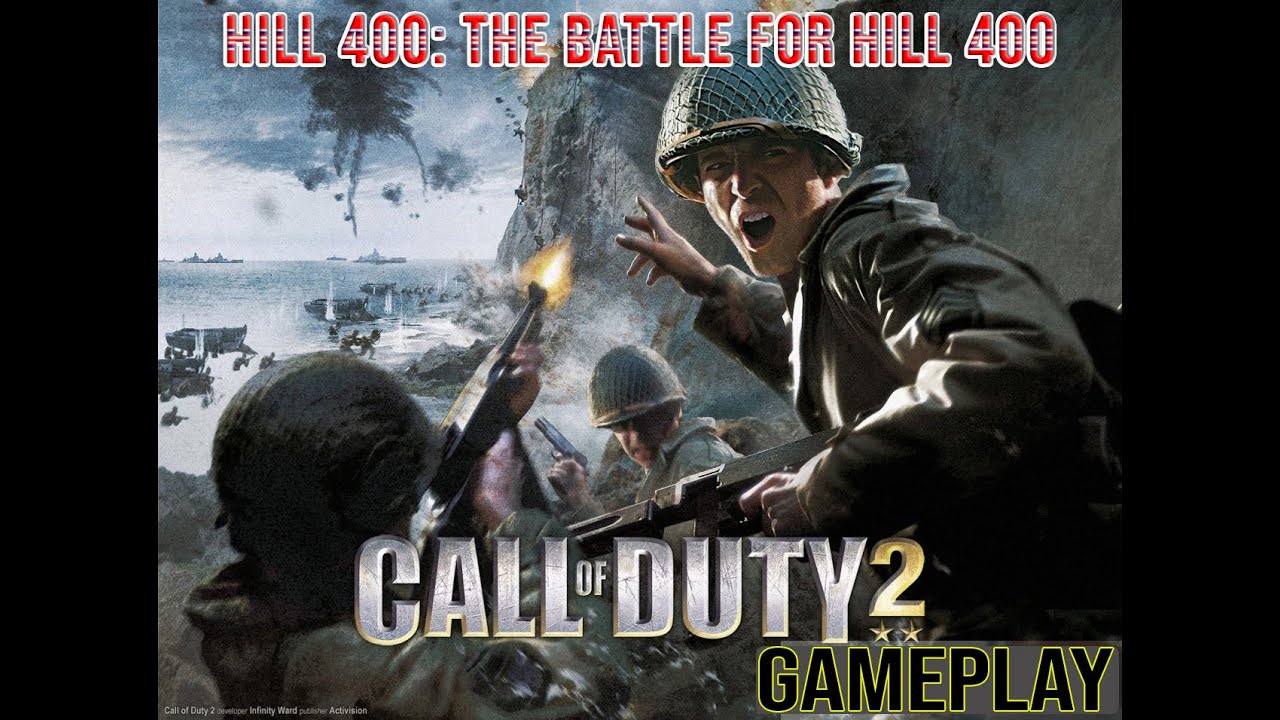 CALL OF DUTY 2 (2005) American Campaign - Hill 400 - The Battle for ...