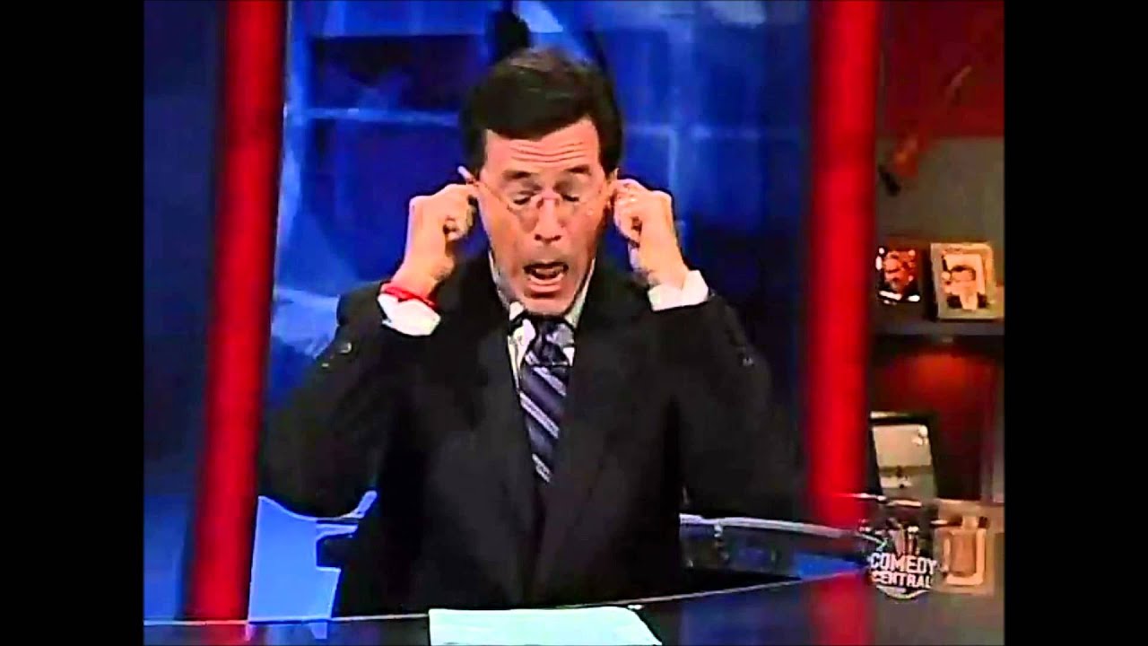 Stephen Colbert's Shiny Teeth - YouTube