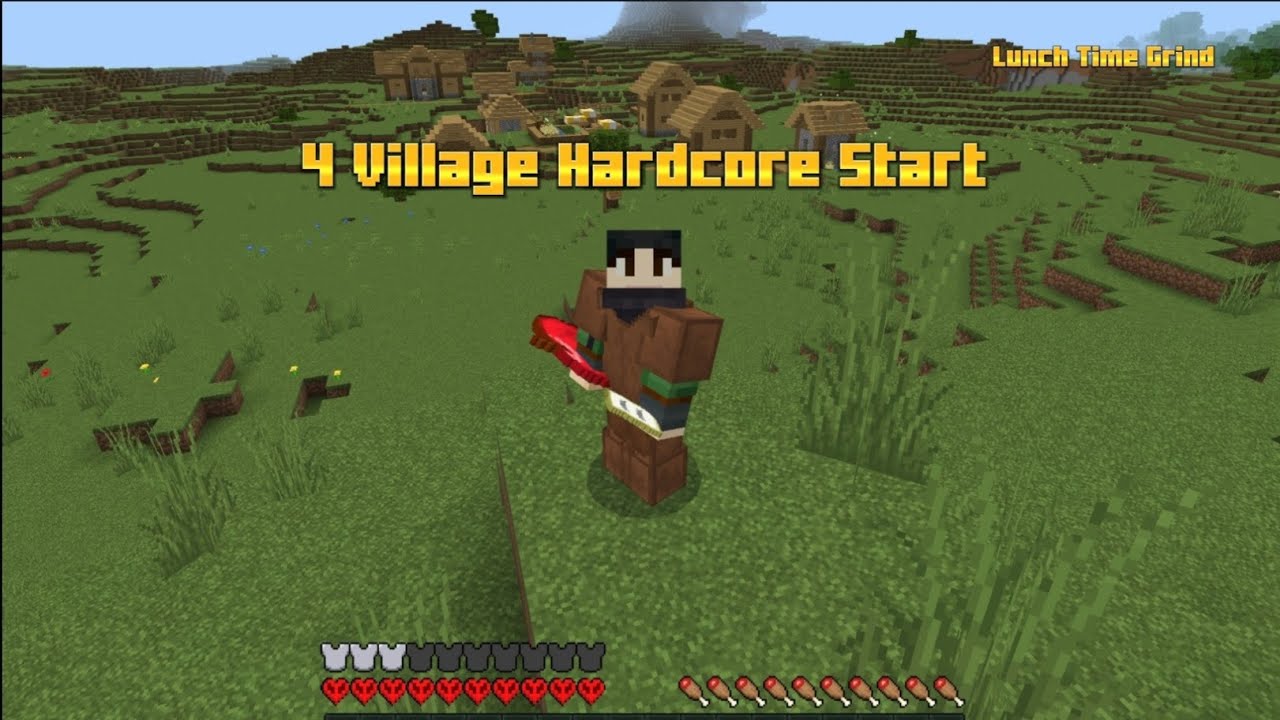 Hardcore 4 Village Start • Ol' Skool Minecraftin' • BoomMC • Minecraft - YouTube