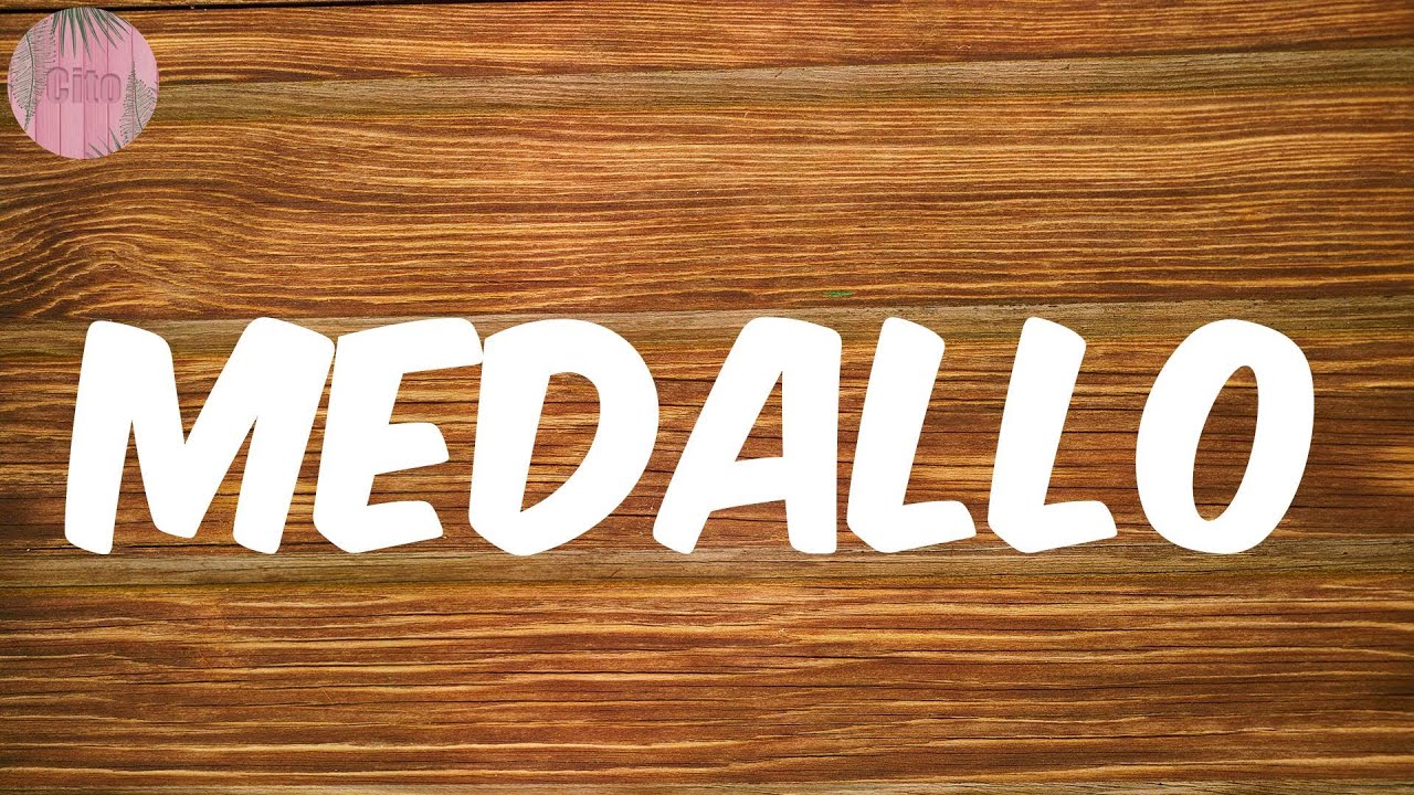 Medallo (Letra/Lyrics) - Blessd - YouTube