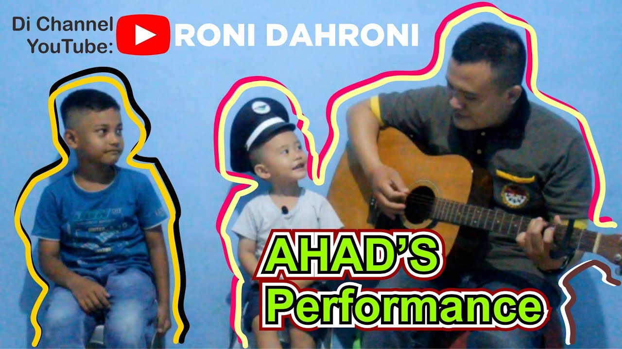 PENAMPILAN AHAD BERSAMA AYAH & AA ZIDAN - YouTube