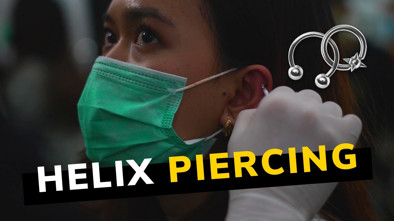Helix Cartilage Piercing | INDONESIA #1 PIERCING SHOP ...