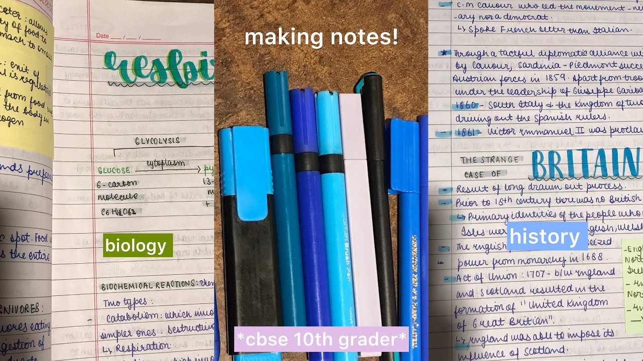 study vlog | cbse 10th grader | class 10 cbse study with me | t0k1 ...