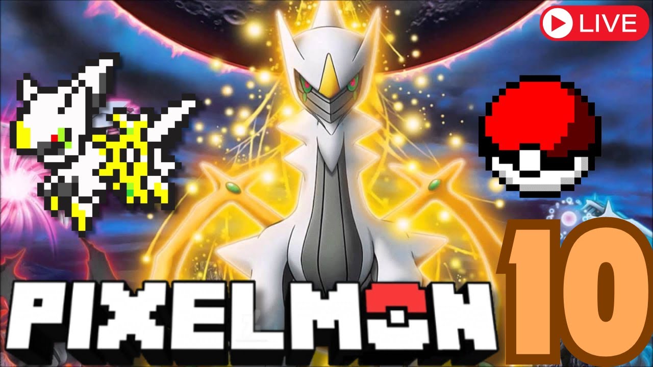Meeting ARCEUS in PIXELMON!! Pt.10 w/ @dexx0417 || 10.3.2024 - YouTube