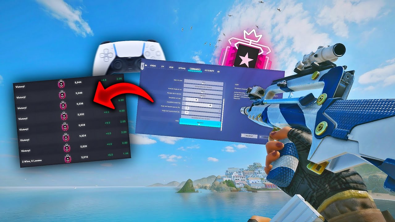 THESE *BEST* SETTINGS TO HIT 5K ELO CHAMPION WITH CONTROLLER (PS5/XBOX ...