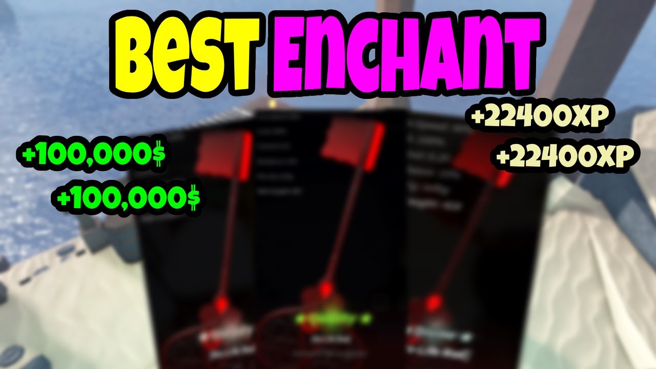 Best ENCHANT for the REWORKED No Life Rod in Fisch! - YouTube