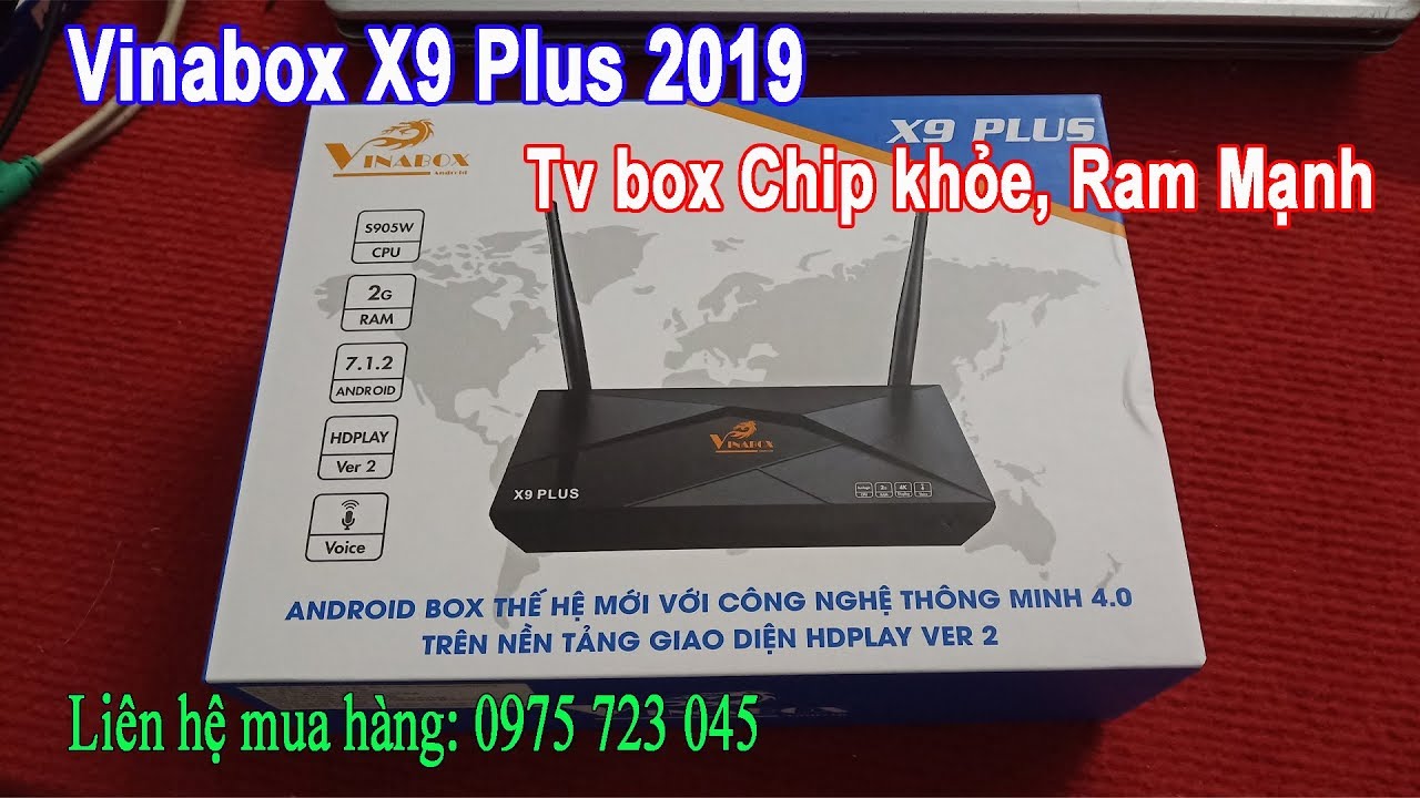 Android TV Box Vinabox X9 Plus 2019 Giá Rẻ Tại Pham Dung Computer - YouTube