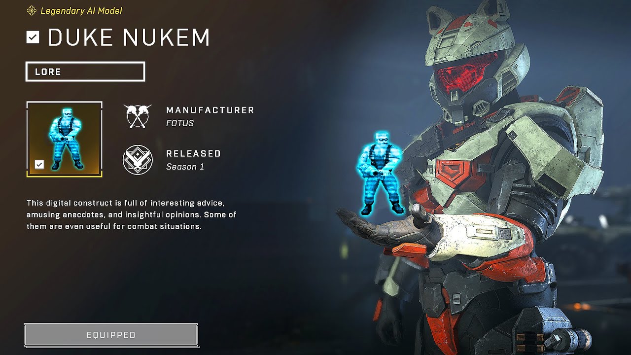 New Duke Nukem AI is AMAZING in Halo Infinite ☢️ - YouTube