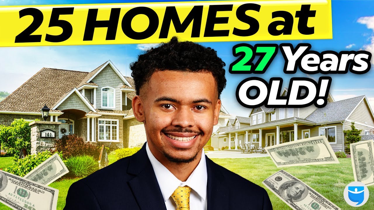 25 Homes at 27 Years Old by Building His Own Rental Properties - YouTube
