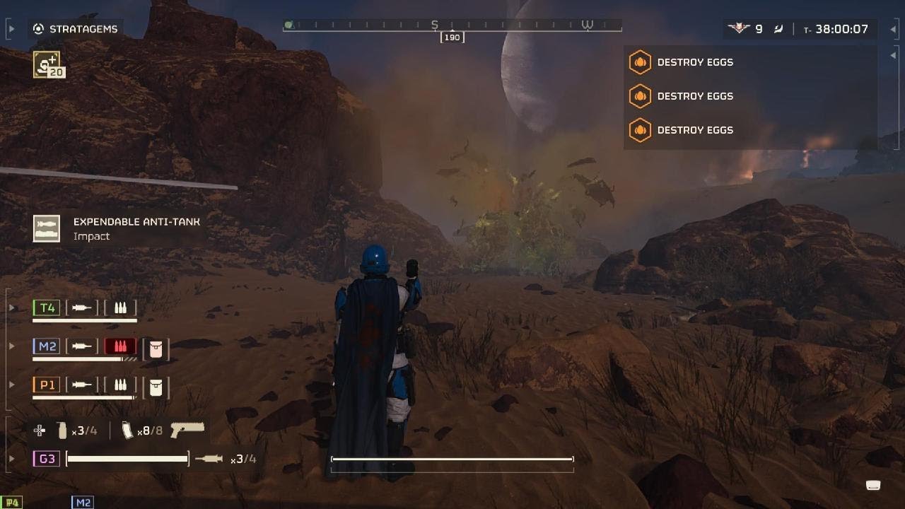 HELLDIVERS 2 Charger Behemoth EAT Pod kill - YouTube