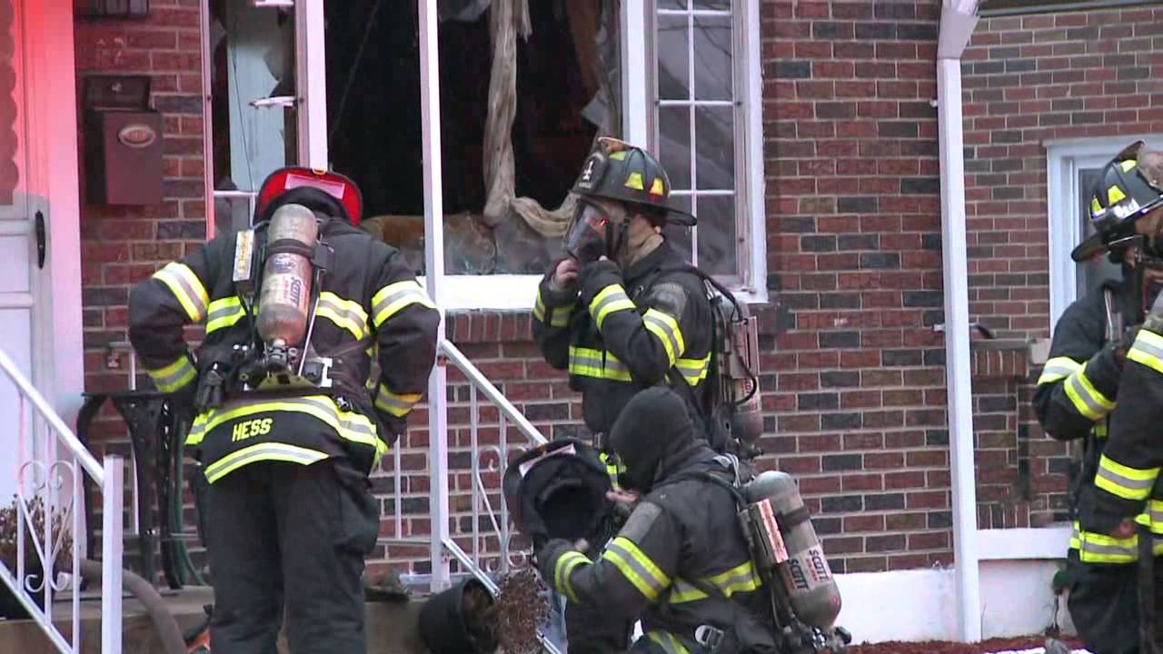 Allentown Firefighters Battle House Fire on N. Lacrosse Street ...