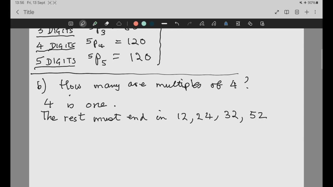 PERMUTATIONS, COMBINATIONS AND PROBABILITY 17 - YouTube