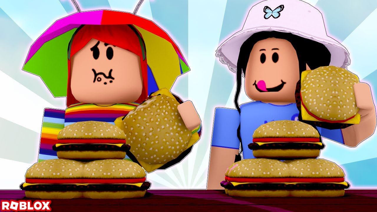COMPETIÇÃO DE COMIDA NO ROBLOX!! (EAT!) - YouTube