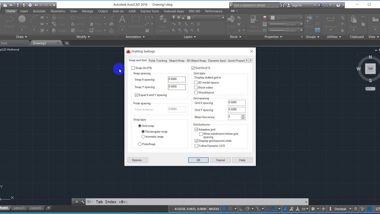 Introduction to AutoCAD interface/AutoCAD 2016 tutorial - YouTube
