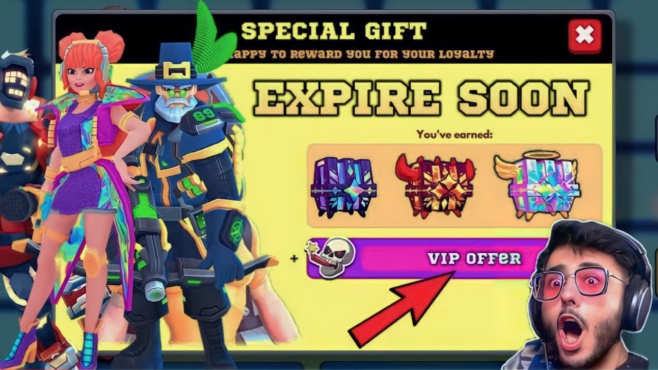 Expire Soon New VIP Gift code Free Legendary and Diamonds | Frag Pro ...