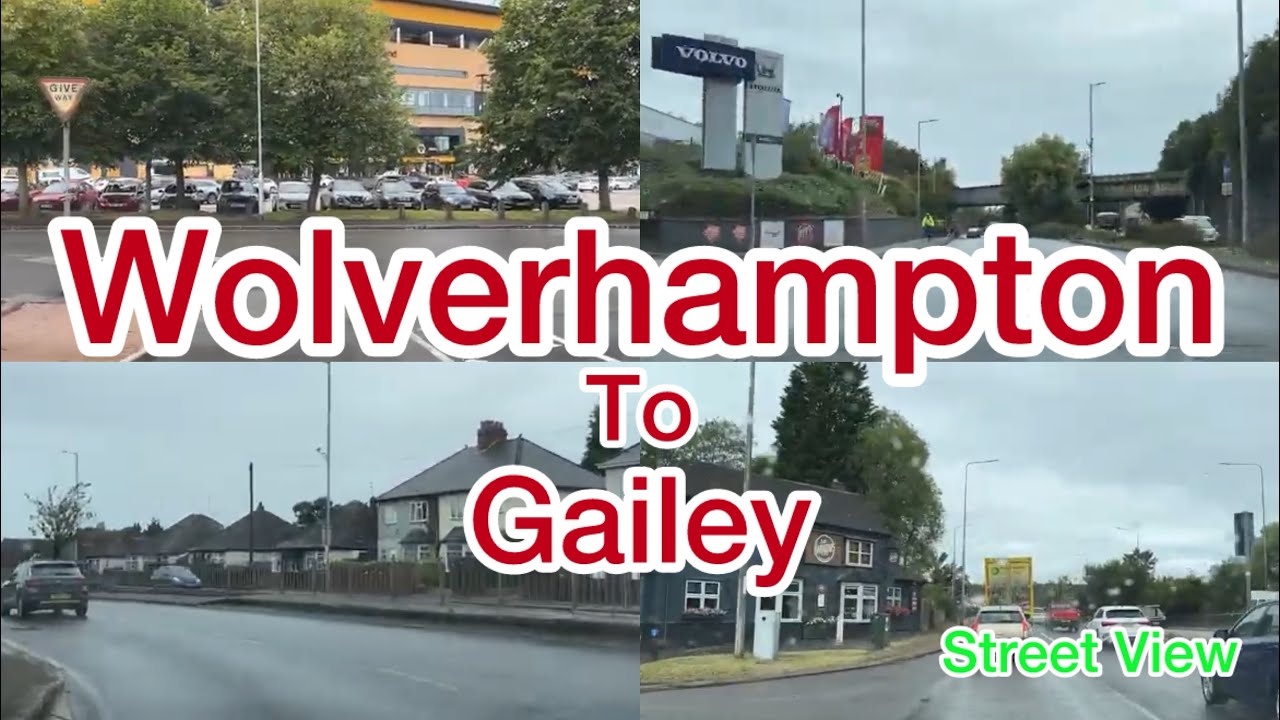 Wolverhampton To Gailey | Street View |2024 - YouTube