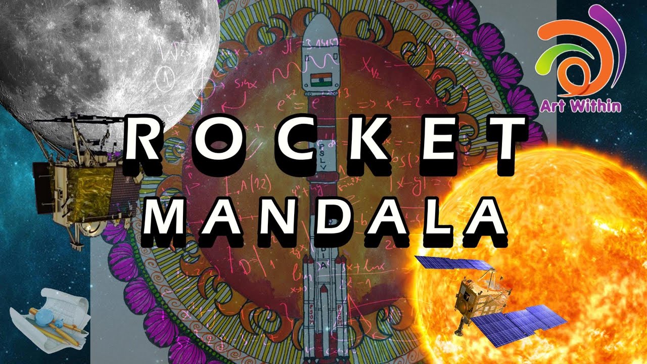 ISRO | ROCKET | MANDALA ART| @isroofficial5866 - Aditya-L1 Launch 🚀 ...