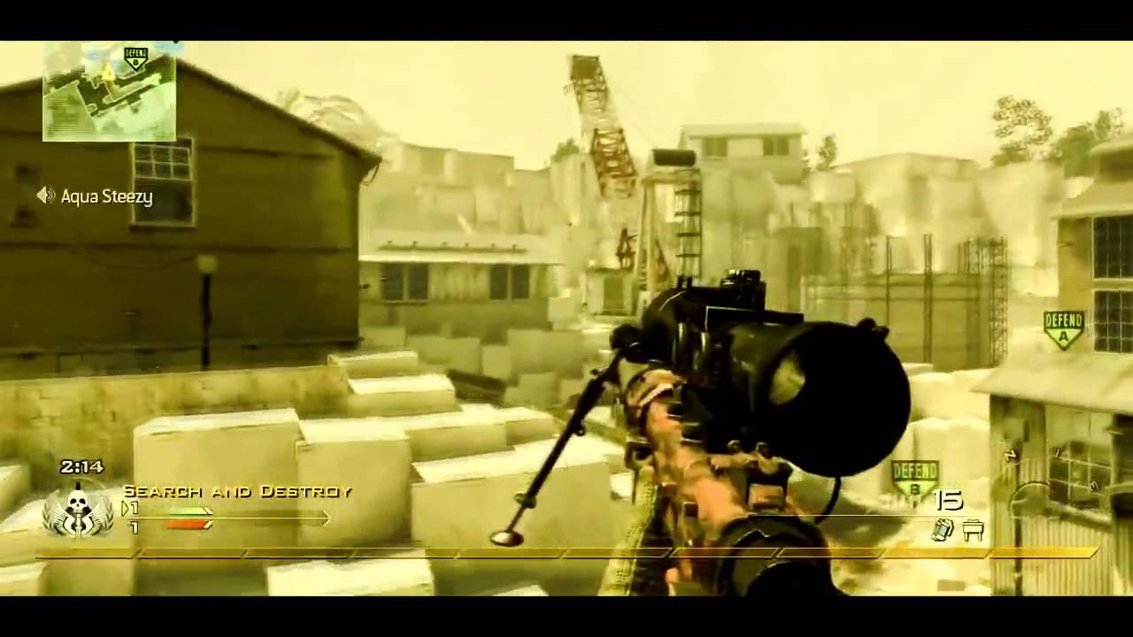 OCE: MW2 - "Crossmap Noscope Wallbang First Blood" (Call of Duty: Modern Warfare 2) - YouTube