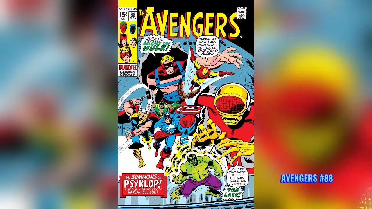 Marvel Comics History: Avengers #88 (May 1971) #marvelcomics #avengers ...
