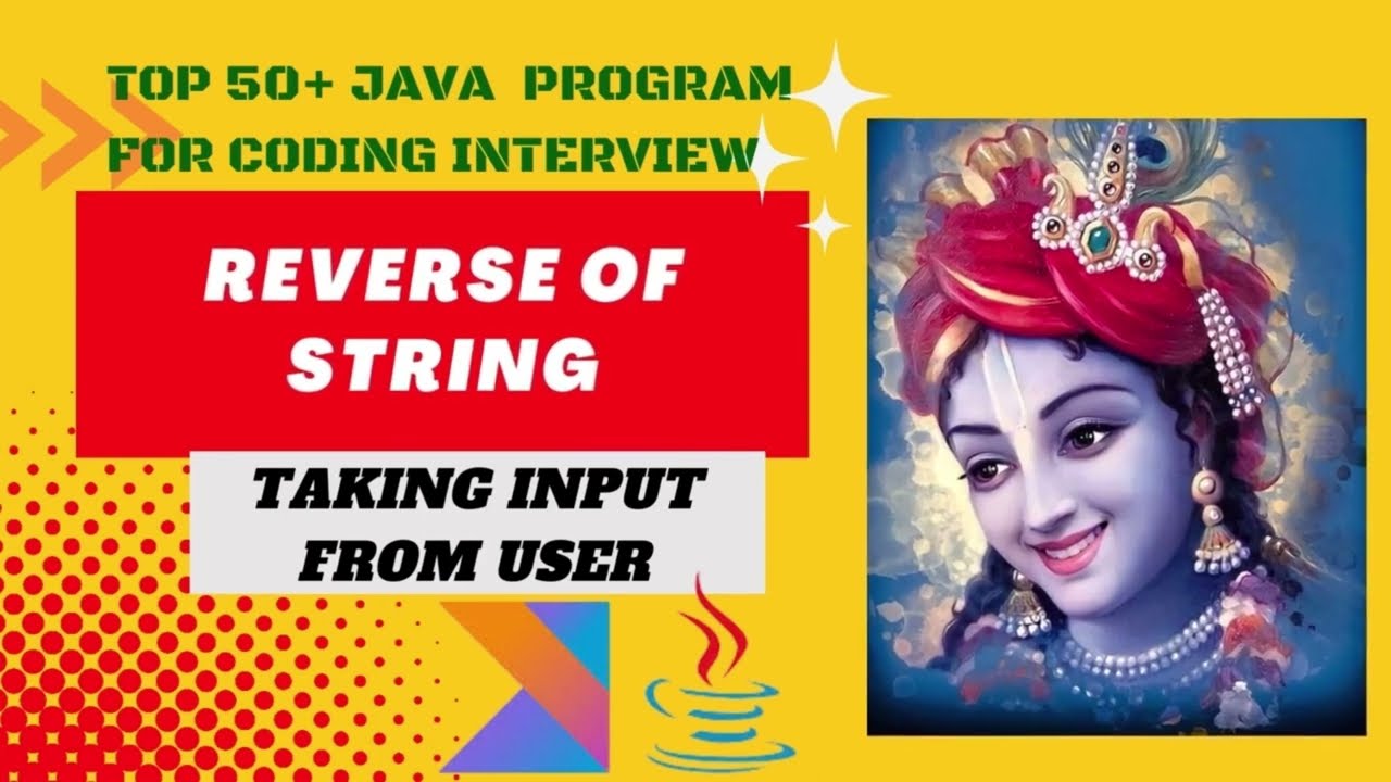 Java Program To Reverse A String Top 50 Java Programs For Coding Java Program To Reverse A String Top 50 Java Programs For Coding