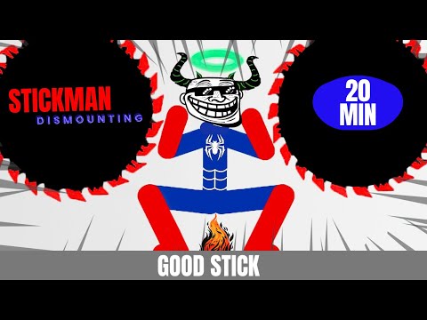 Best Falls | Stickman Dismounting compilation of funny moments #14