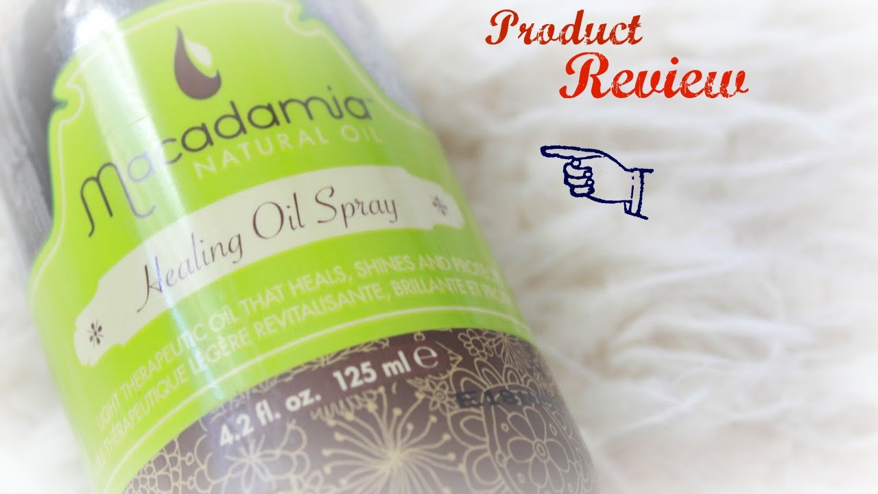 Product Review: Macadamia Natural Healing Oil Spray - YouTube