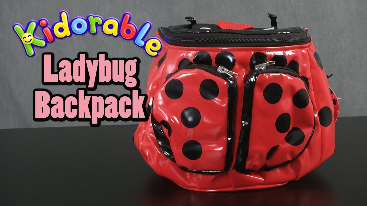 Ladybug Backpack from Kidorable - YouTube