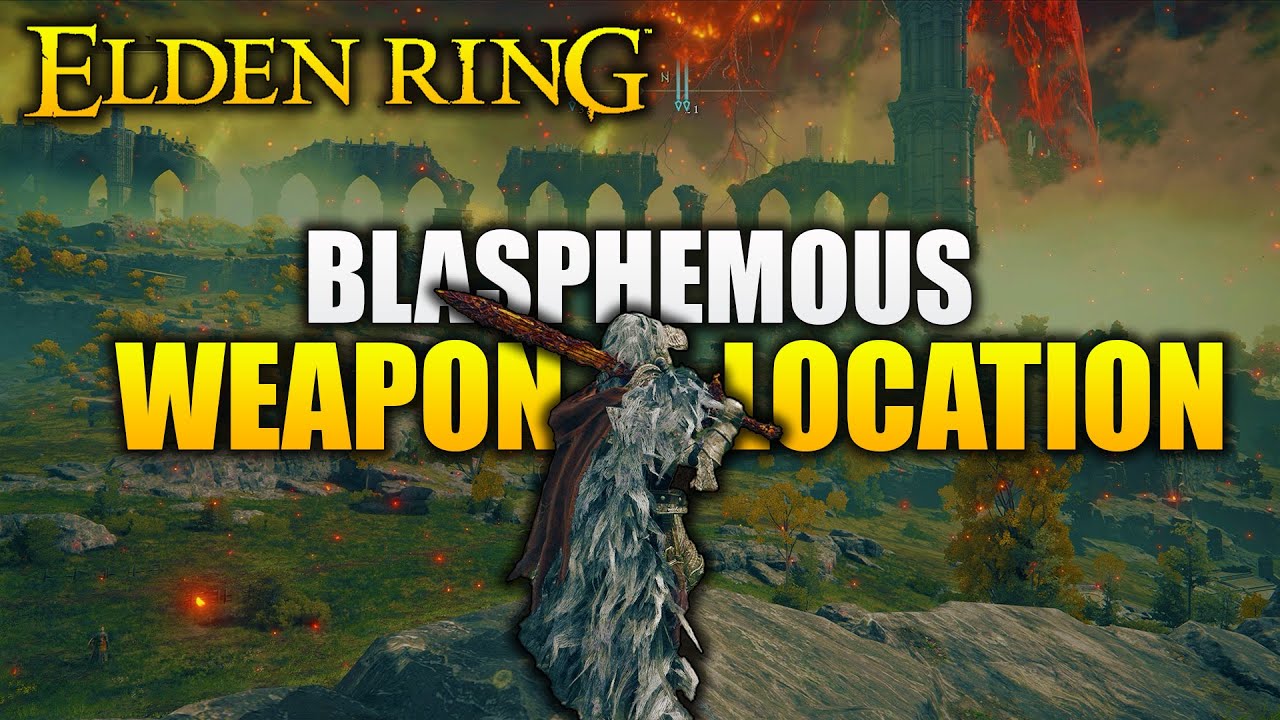 Elden Ring - Blasphemous Blade & Rykard's Rancor Location (Volcano ...