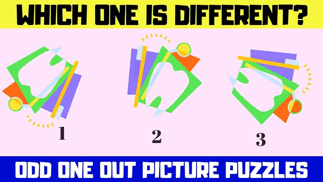 WHICH ONE IS DIFFERENT FROM THE OTHERS? - YouTube