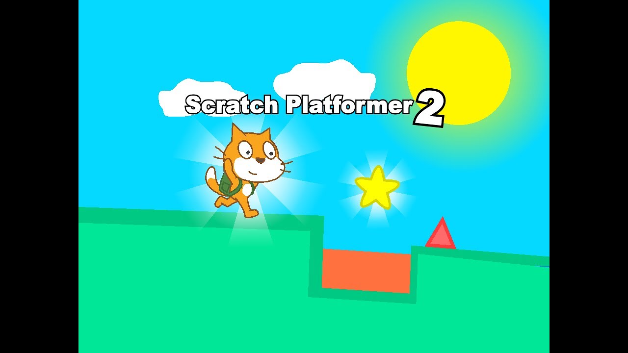 Scratch a Platformer 2をする - YouTube