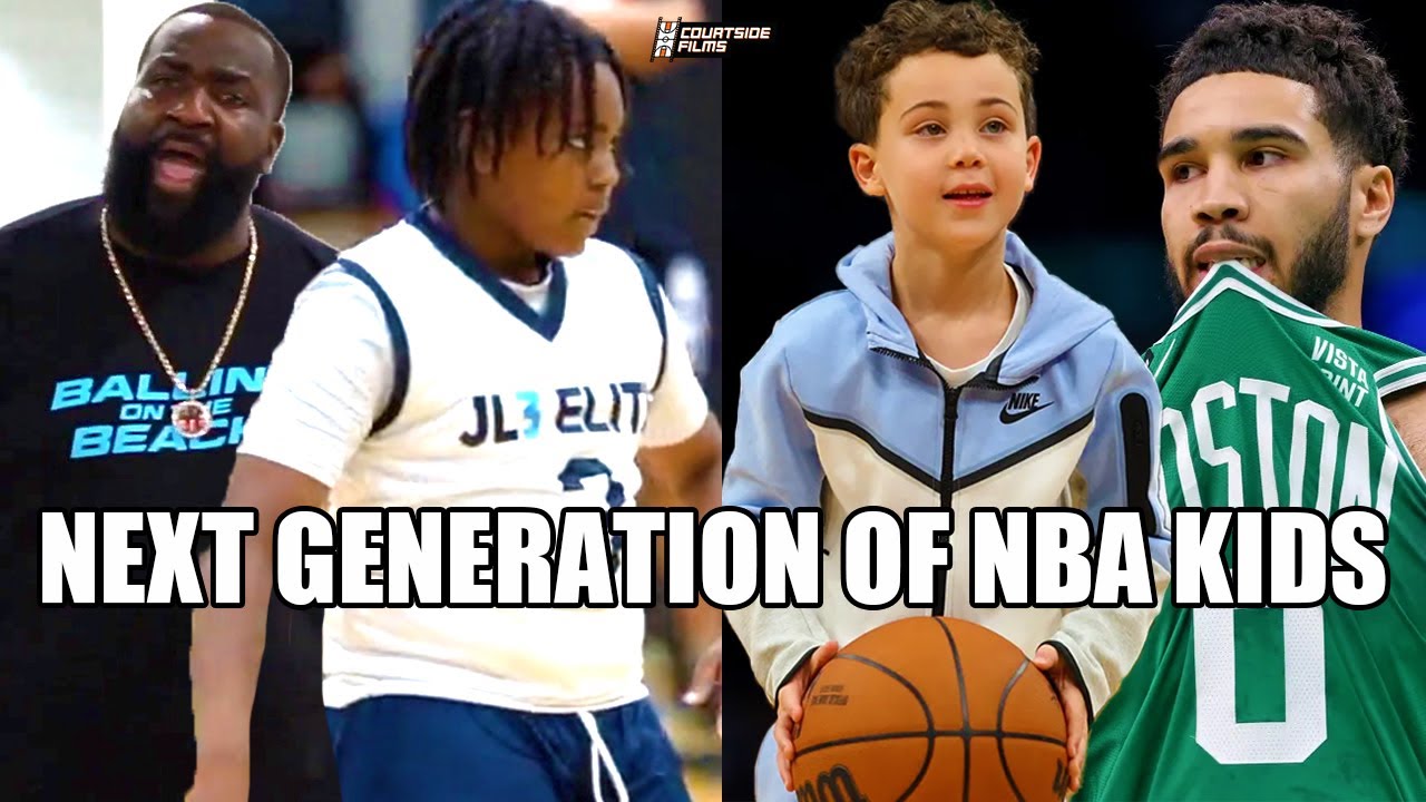 NBA KIDS BEST MOMENTS! LeBron, Shaq, Kobe & More! - YouTube