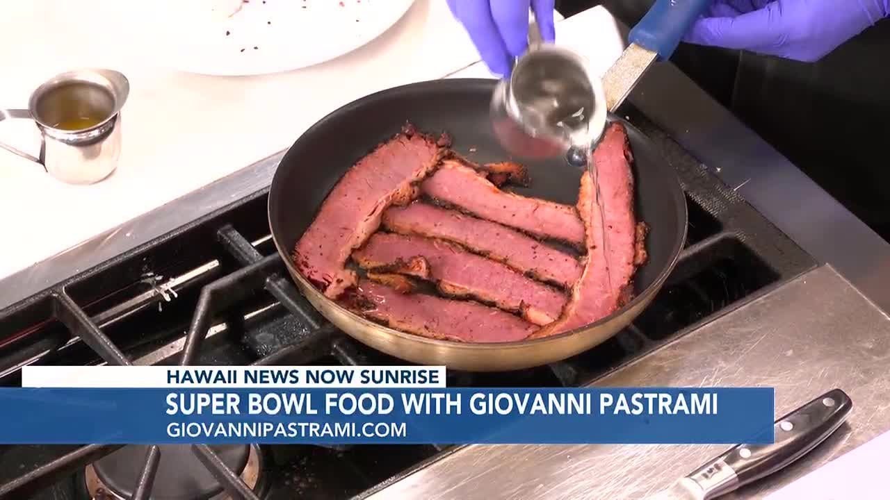 Super Bowl watch party at Giovanni Pastrami - YouTube