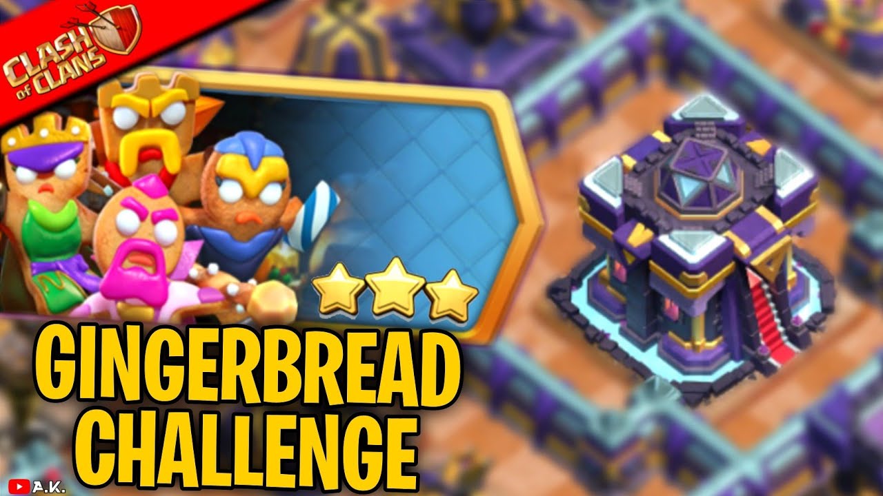Easily 3 Star The Clashmas Gingerbread Challenge | New event attack in coc - YouTube
