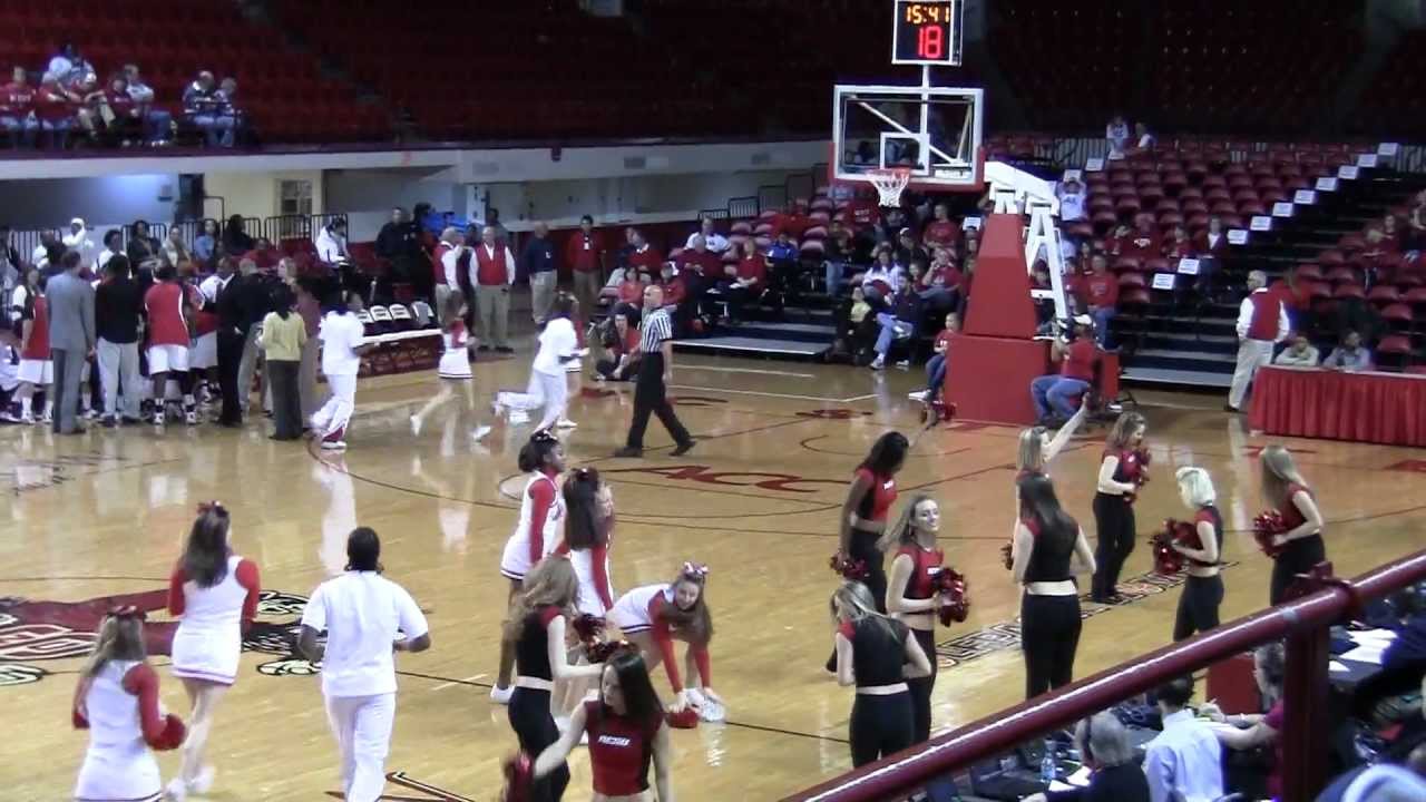 NC State Dance Team and Cheerleaders Perform at Reynolds Coliseum 2012 ...