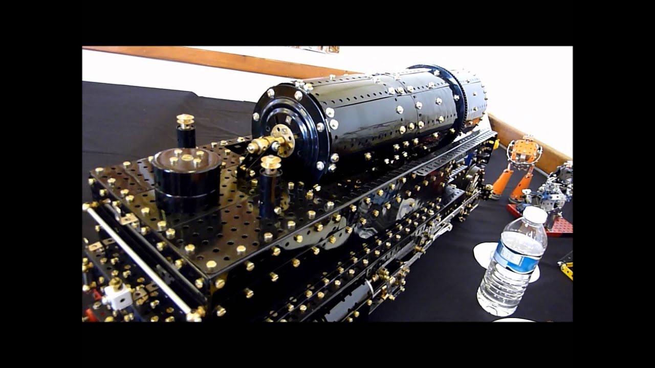 LMS Garrett Loco in Meccano - YouTube