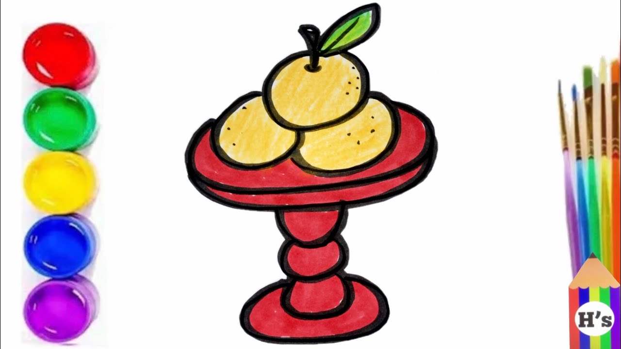 How To Draw Oranges | рисуем апельсины для детей | Bolalar uchun ...