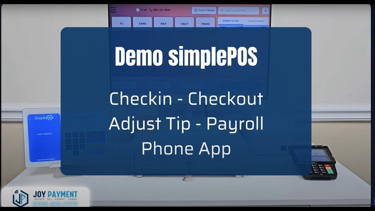 simplePOS Demo Salon POS Vietnamese 2024 - YouTube