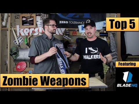 Top 5 Best Zombie Apocalypse Weapons to Buy [Feat: Blade HQ] - YouTube