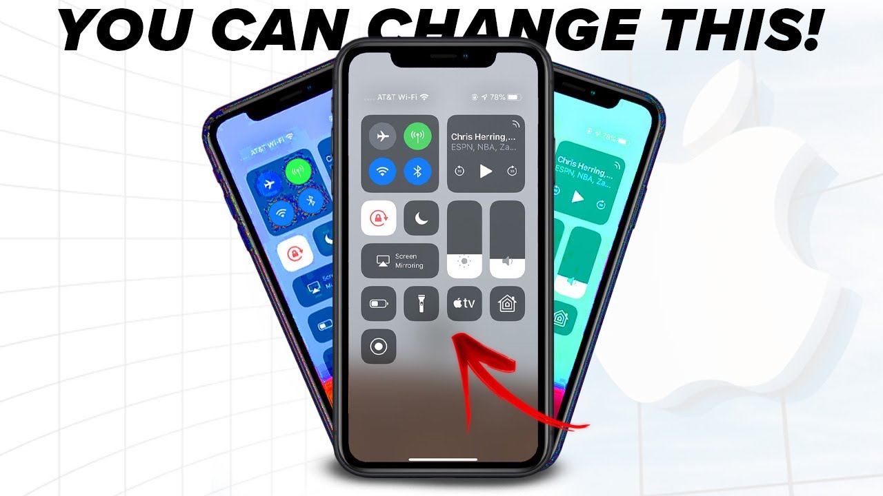 How To Customize iPhone Control Center Options? (Beginners Guide) - YouTube