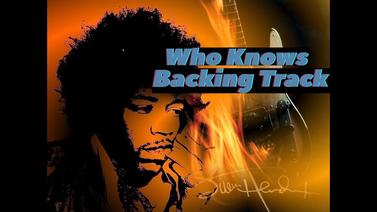 WHO KNOWS Backing Track | 69 BPM | Key D Minor - YouTube
