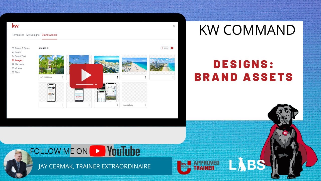 KW Command: Designs - Brand Assets - YouTube