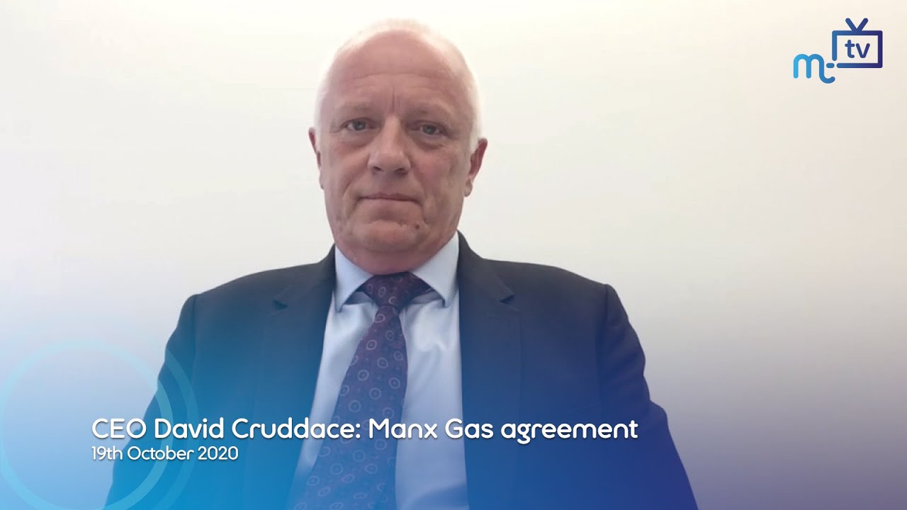 CEO David Cruddace: Manx Gas agreement - YouTube