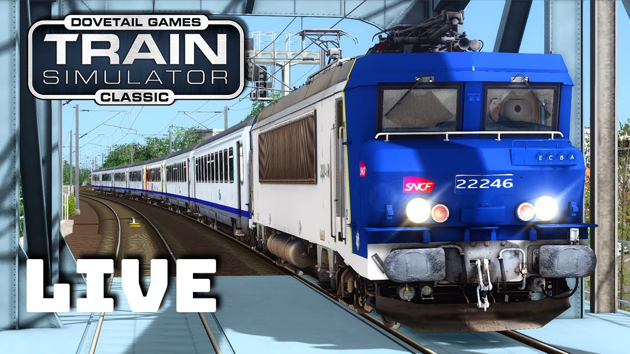 TRAIN SIMULATOR LIVE // Frankrijk !!!! - YouTube
