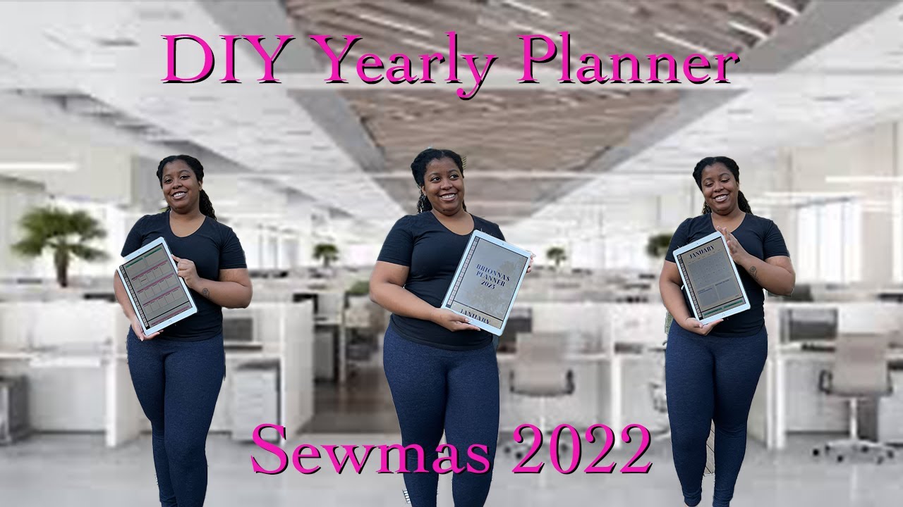 DIY Yearly Planner - Sewmas - YouTube