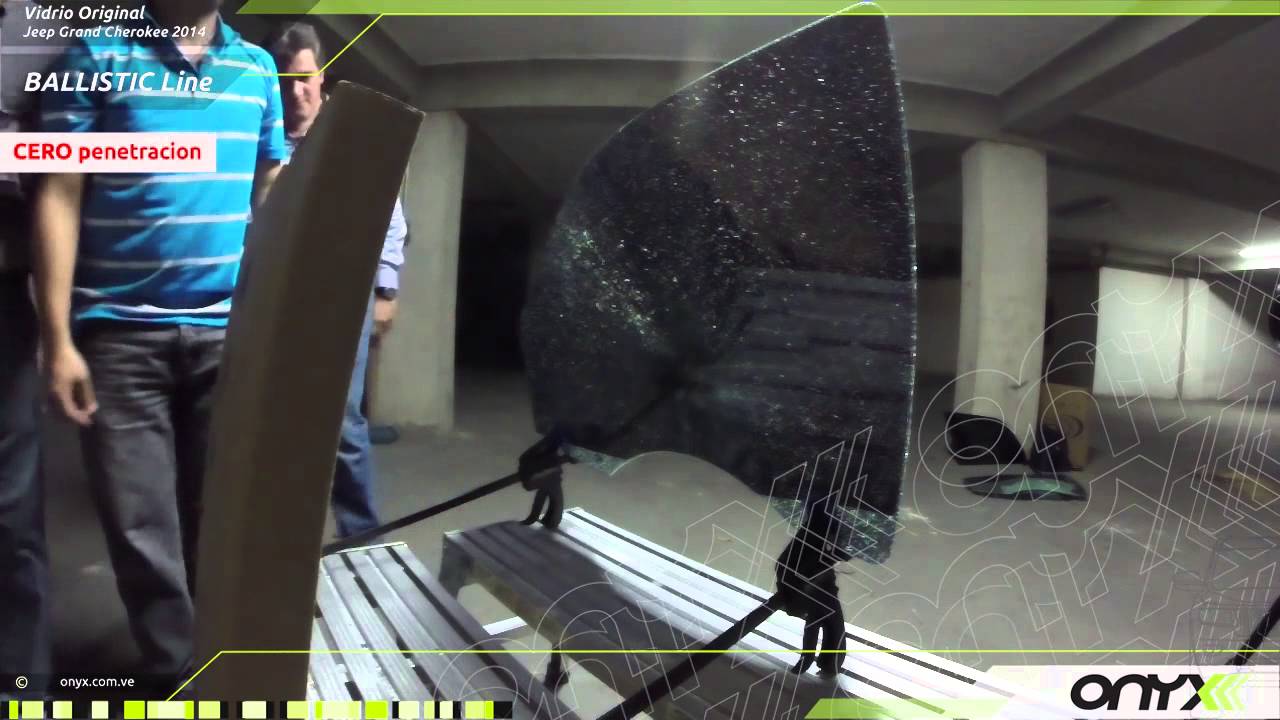 Pruebas de Balistica - Laminados de Seguridad ONYX BALLISTIC LINE - YouTube